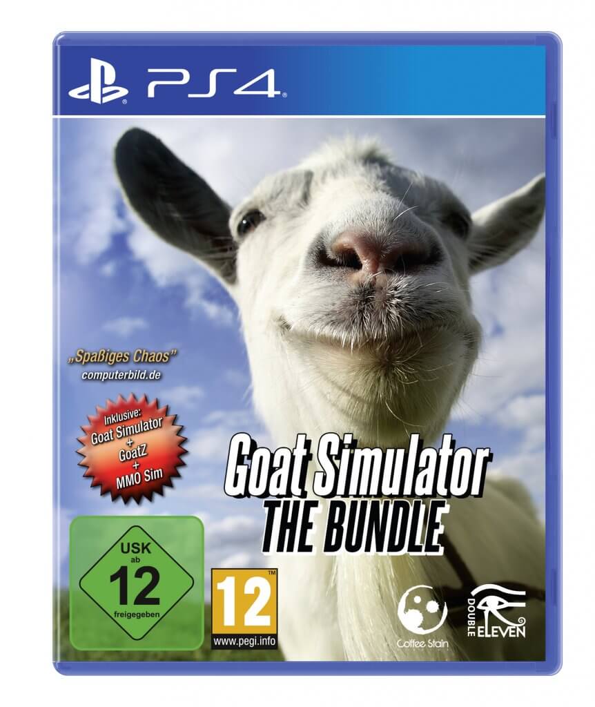 Goat Simulator The Bundle ab morgen auf der PS4 - Beyond Pixels