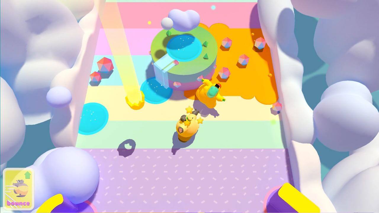 Clumsy Rush Test (Switch): Hippovergnügen für zwei - Beyond Pixels