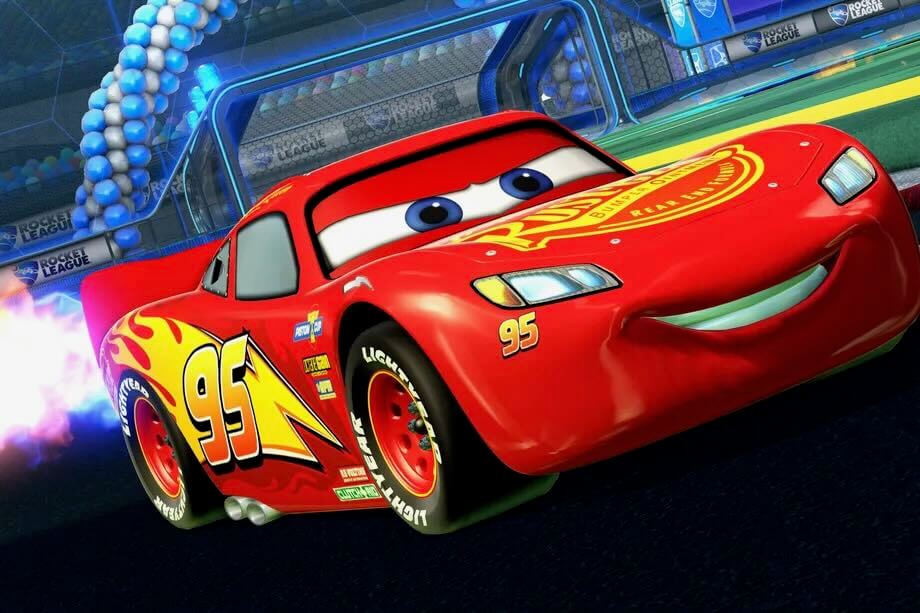 Rocket League bekommt Lightning McQueen aus Cars dazu - Beyond Pixels