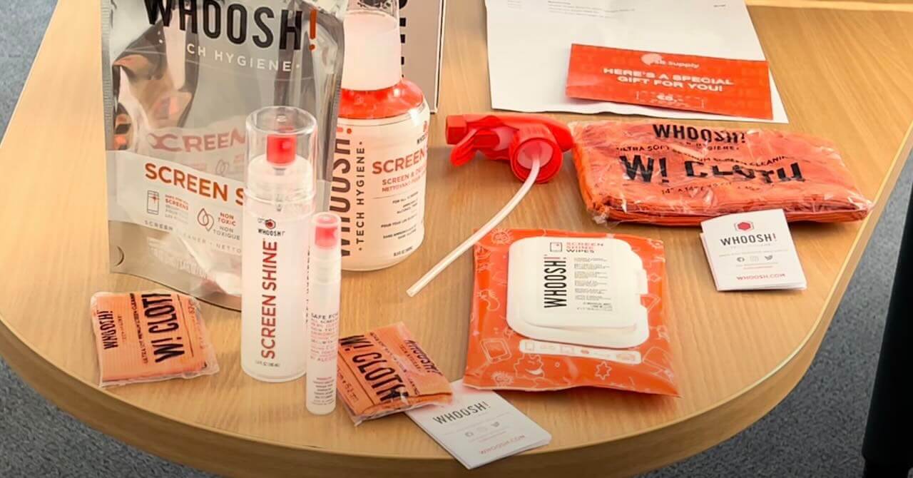 WHOOSH! Reinigungsprodukte im Test: Was kann die Screen Shine-Palette ...