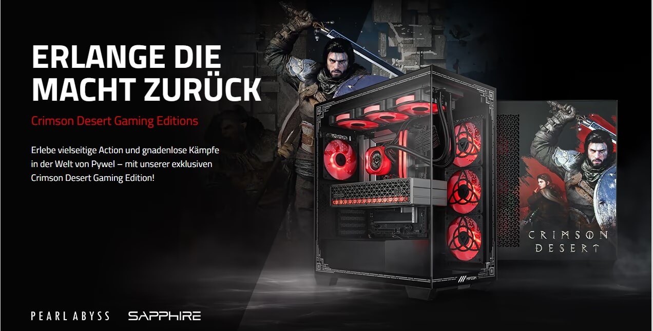 Exklusiver Crimson Desert Custom Gaming PC angekündigt - Beyond Pixels